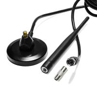 China 360 Degree Long Range VHF UHF Digital TV Antenna 28dBi Gain RG174 Cable 75 Ohm for sale