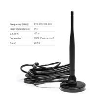 China 360 Degree Long Range VHF UHF Digital TV Antenna 28dBi Gain RG174 Cable 75 Ohm for sale