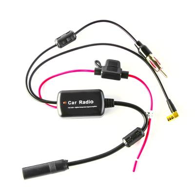 China RG174 DAB Car Radio Signal Amplifier 75ohm with FM DAB Splitter for sale