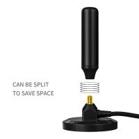 China 300x330mm Film Size VHF 174-240MHz UHF 470-862MHz Digital HDTV TV Antenna Indoor 28dBi for sale