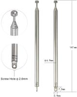 China FM Radio Antenna 136-174 MHz 50 Ohm 3dBi Gain for Amateur Ham CB Truck for sale
