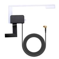 China Universal Electric Shark Fin Patch FM Radio DAB Car Antenna AM FM 12V for sale