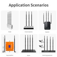 China 10dBi Dual Band WiFi Antenna 2.4G 5.8G RP-SMA for Router Indoor 48mm for sale