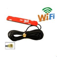 China 50 Ohm 4.5dBi 2.4GHz WiFi Dipole Antenna with RG174 Cable CE for sale