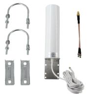 China 18dBi Omni WiFi 698-2700MHz N Male Outdoor LTE 4G Antenna for Communication for sale