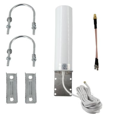 China 18dBi Omni WiFi 698-2700MHz N Male Outdoor LTE 4G Antenna for Communication for sale