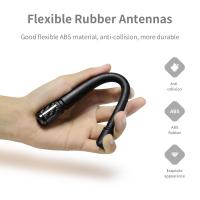 China Stubby Car Auto Antenna AM/FM Radio Aerial 17cm 5dbi Gain VSWR 1.5 Screw Type PVC for sale