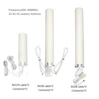 China High Gain 4G LTE MIMO Omni Antenna 698-2700MHz 10-14dBi Outdoor Wireless Cellular Antenna for sale