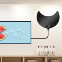 China CE FCC ROHS Certified 28dBi Long Range Wireless Indoor TV Antenna Signal Booster VHF UHF 3m Cable for sale