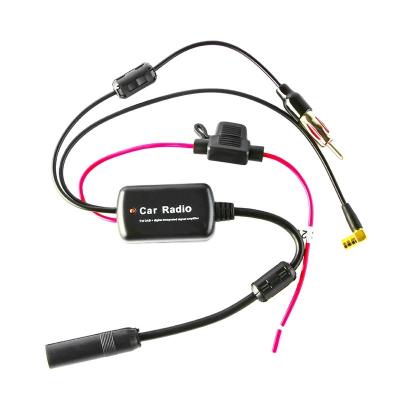 China DAB Car Radio Signal Amplifier VSWR 2.5 MAX Custom LOGO for AM FM Reception for sale