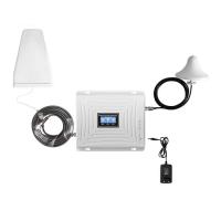China Dual Band 900 1800 2100 MHz GSM 3G 4G Mobile Signal Booster Repeater Amplifier 5-16 dBi Gain for sale