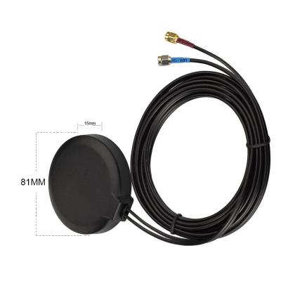 China 5 in 1 Multi-Band GNSS LTE WiFi MIMO Combo Antenna 28dB Gain 3-5V DC for Vehicle GPS for sale