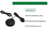 China 5 in 1 Multi-Band GNSS LTE WiFi MIMO Combo Antenna 28dB Gain 3-5V DC for Vehicle GPS for sale