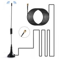 China Vertical Polarization 12dBi High Gain 4G LTE Antenna 360mm Magnetic Base Car Indoor for sale