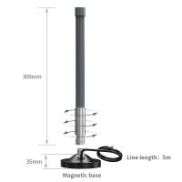 China 12dBi Dual Band WiFi Antenna 800-2400MHz 5km Range Fiberglass Outdoor for sale