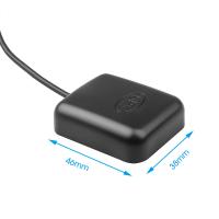 China IP67 Waterproof GPS Antenna 30dB Amplifier Fakra Connector 3m Cable for Car Signal Repeater for sale
