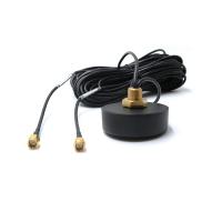 China Waterproof 4G LTE Puck Antenna 600-2700MHz 50ohm Fiberglass Screw Mount for sale