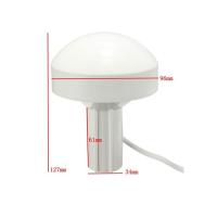China High Gain 28 dBi 1575 MHz GNSS GPS Antenna L1 L2 L5 SMA for Marine Car RTK Navigation for sale