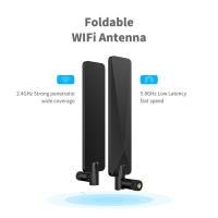 China Yetnorson 2.4G 5G Flat 5dBi WiFi External Antenna 600-2700MHz VSWR 1.5 Max for sale