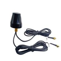 China Vertical Polarization 4G WiFi GPS Waterproof IP67 Antenna with Car Roof Bracket 12V for sale