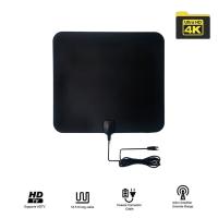 China Digital Indoor TV Antenna Amplified VHF174-230 UHF470-860 30dbi Gain 50 Ohm for sale
