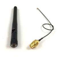 China 2.4G Omni WiFi Antenna 3dBi 2km Range SMA Male for Long Range Wireless Connection for sale
