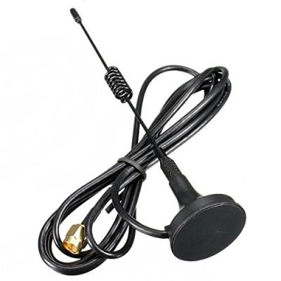 China 433 MHz Unity Gain Omni Antenna 3 dBi Magnetic Base TS9 Connector 50 Ohm for sale