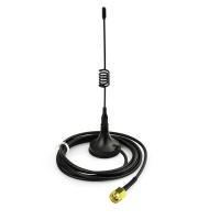 China 433 MHz Unity Gain Omni Antenna 3 dBi Magnetic Base TS9 Connector 50 Ohm for sale