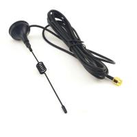 China 433 MHz Unity Gain Omni Antenna 3 dBi Magnetic Base TS9 Connector 50 Ohm for sale
