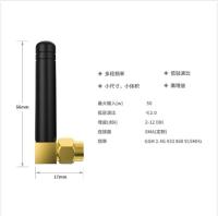 China Omnidirectional External Antenna 2-3dBi Dual Band 2400-2500MHz 5100-5800MHz RP-SMA SMA-male for Huawei Asus Router for sale
