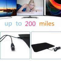 China HD UHF Digital TV Antenna 30dBi Booster Amplifier F Male IEC Connector 75 Ohm for sale