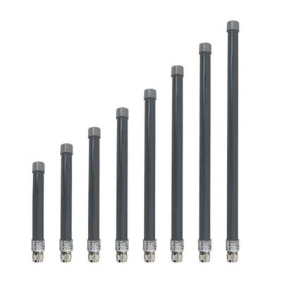 China 868MHz 12dBi Vertical Polarization LoRa Fiberglass Omni 360 RFID Whip IP67 Outdoor Antenna for sale