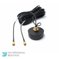 China Customized 28dBi Gain GPS Antenna 1575.42MHz SMA Connector 3m Cable Outdoor for sale
