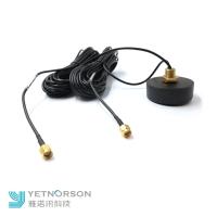 China Customized 28dBi Gain GPS Antenna 1575.42MHz SMA Connector 3m Cable Outdoor for sale