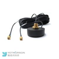 China Customized 28dBi Gain GPS Antenna 1575.42MHz SMA Connector 3m Cable Outdoor for sale