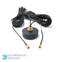 China Customized 28dBi Gain GPS Antenna 1575.42MHz SMA Connector 3m Cable Outdoor for sale