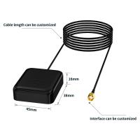 China Two Amplification Fakra GPS Antenna 3000mm 5000mm Cable 28dB Gain for RNS510 MFD3 for sale