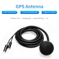 China Customized Connector GPS Active Passive Glonass Antenna with 1575.42Mhz Frequency for sale