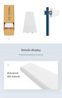 China 12dBi Directional LPDA Antenna 698-2700MHz 4G LTE Outdoor N Female Connector for sale