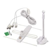China Indoor Outdoor HDTV Antenna 50 Mile Long Range 30dBi Gain 5V Digital TV Antenna for Free Channels for sale