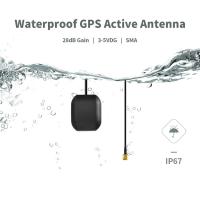 China 3dB Max Axial Ratio Waterproof Magnetic Embedded RTK GNSS GPS Antenna 1575.42MHz 28dBi for sale