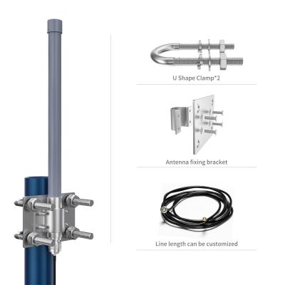 China Vertical Polarization Fiberglass Antenna 915MHz LoRa Base Station 35dBi Gain 100W for sale