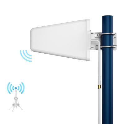 China 100W 698-2700MHz 12-14dBi Directional LPDA Antenna for Indoor Cell Phone Booster for sale