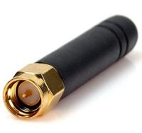 China 315MHz Rubber Antenna 3dBi Gain SMA Connector Wireless for GSM GPS WiFi for sale