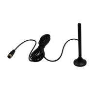 China 11cm High Definition Indoor TV Antenna Aerial 5dBi Gain Magnetic Base DVB-T for sale