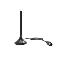 China 11cm High Definition Indoor TV Antenna Aerial 5dBi Gain Magnetic Base DVB-T for sale
