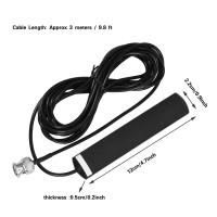 China Vertical Polarization 433 Mhz Patch Antenna with 3.5dBi Gain and Adhesive Mounting for sale