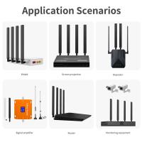 China GSM Quad Band Rubber Antenna 5dBi Gain Male Straight Connector 433MHz 868MHz 915MHz for sale