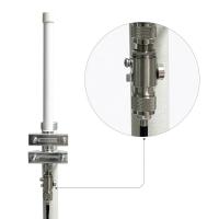 China High Gain Hotspot Fiberglass Antenna 12dbi 868MHz Outdoor LoRa Antenna 150cm for sale
