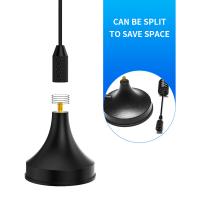 China Yetnorson 868 MHz 3 dBi Outdoor Long Range Signal Booster Spring Loop Base Magnetic Antenna 50 Ohm for sale